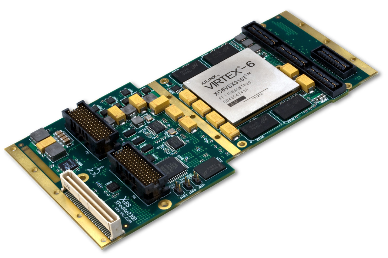 XPedite2300 | Xilinx Virtex-6 Conduction- or Air-Cooled XMC With Customizable I/O